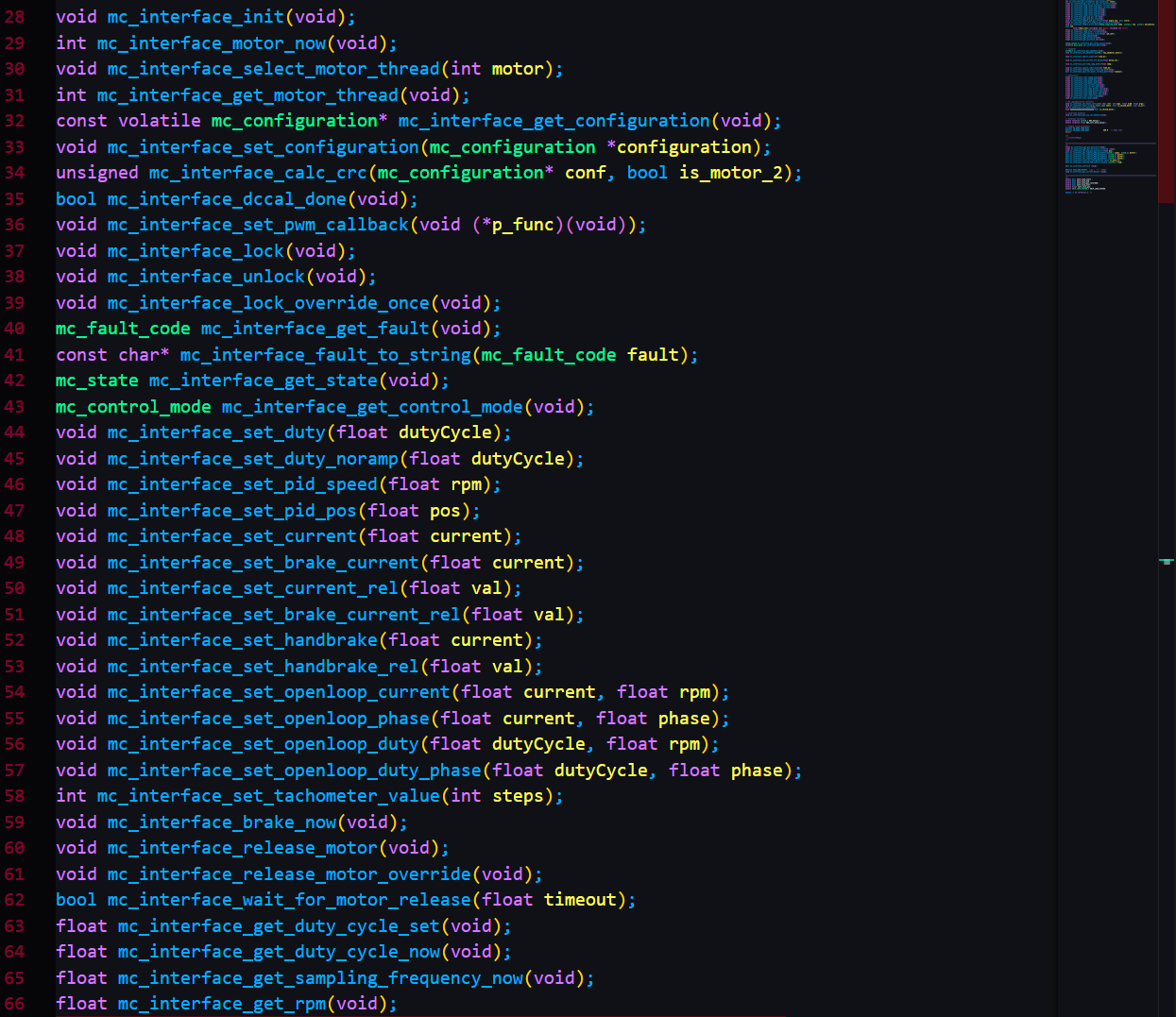夏远的个人主页——VESC代码分析1：固件文件总览 | Hexo