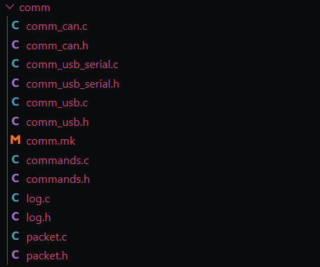 夏远的个人主页——VESC代码分析1：固件文件总览 | Hexo